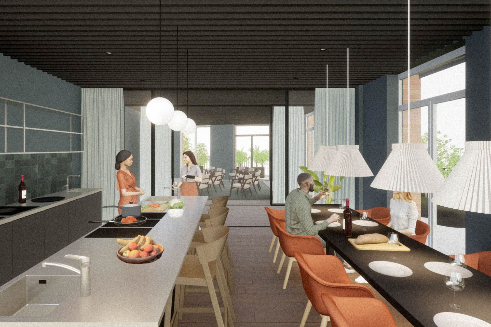 SoCo Amenity Interiors — Studio MULTI